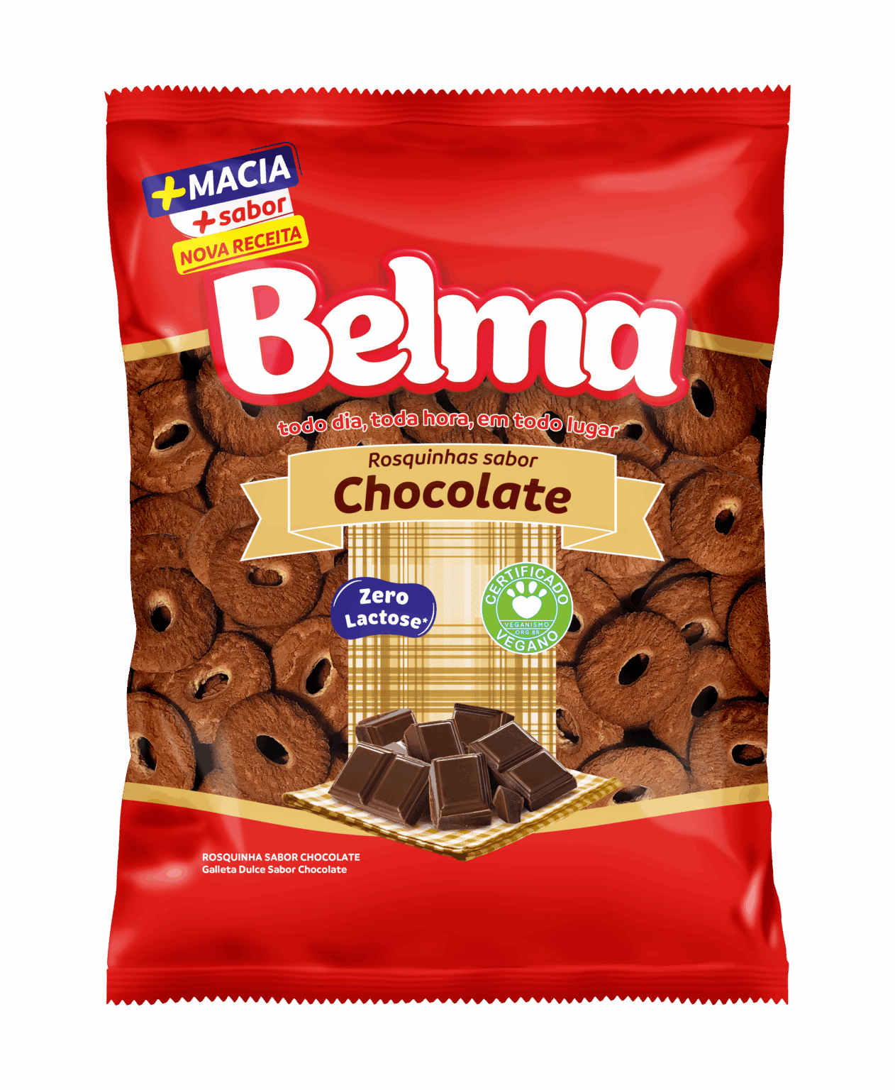 ROSQUINHA SABOR CHOCOLATE BELMA - Belma