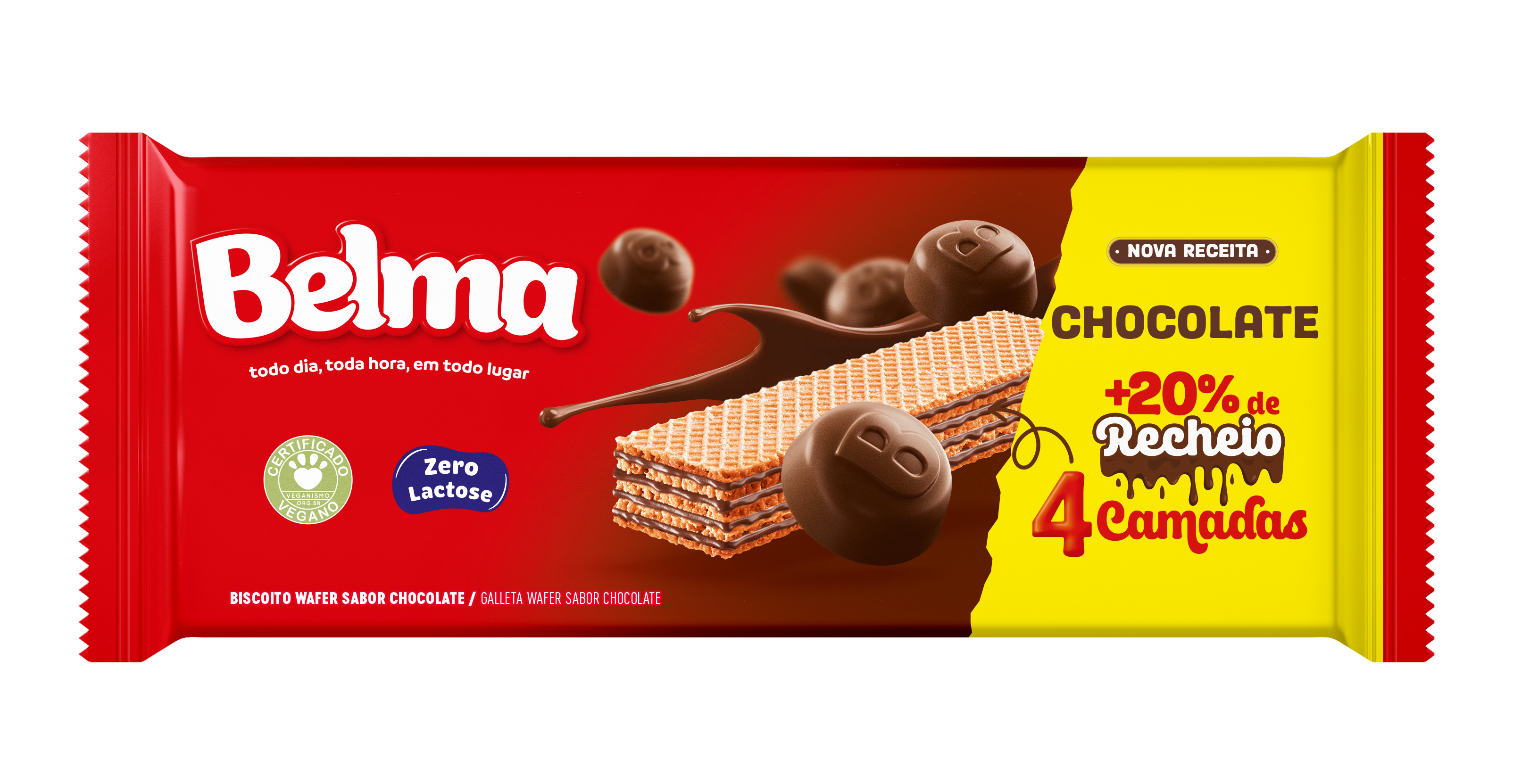 WAFER SABOR CHOCOLATE BELMA Belma WAFER SABOR CHOCOLATE BELMA Belma