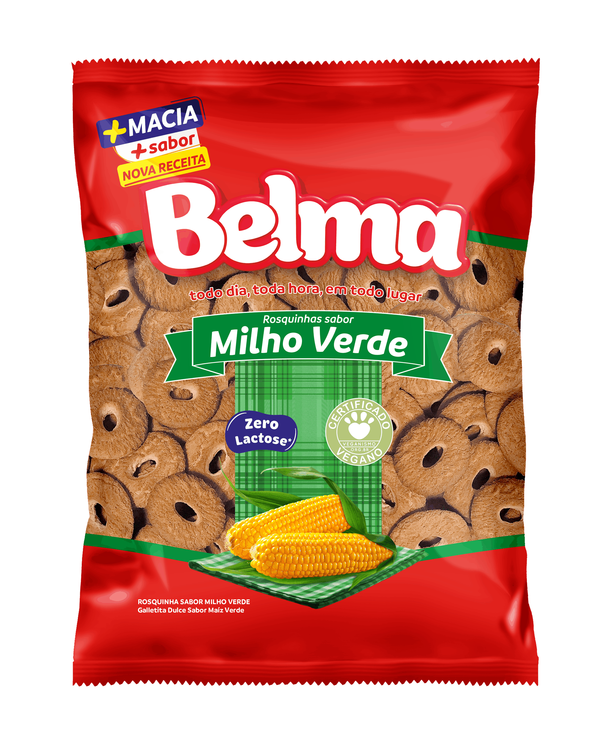 ROSQUINHA SABOR MILHO VERDE BELMA Belma ROSQUINHA SABOR MILHO VERDE BELMA Belma
